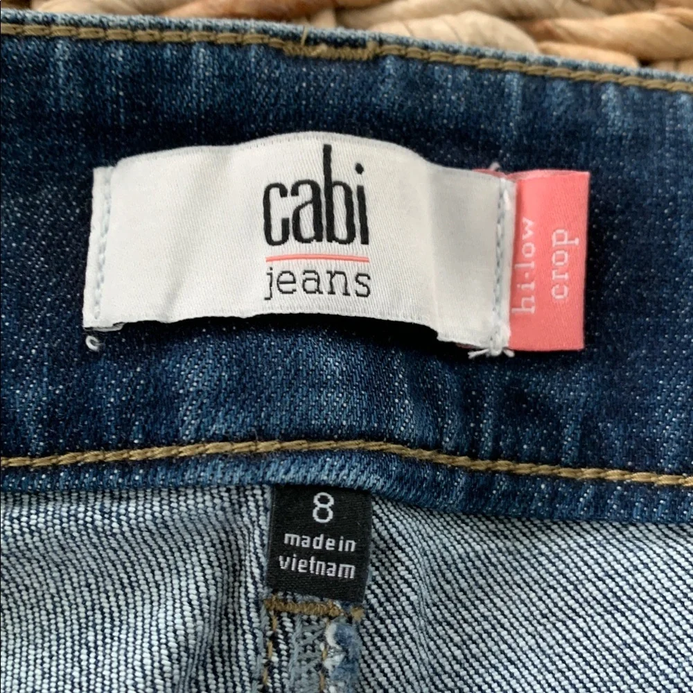 CAbi | Jeans | Cabi Blue Ribbon Hilow Crop Jean | Poshmark